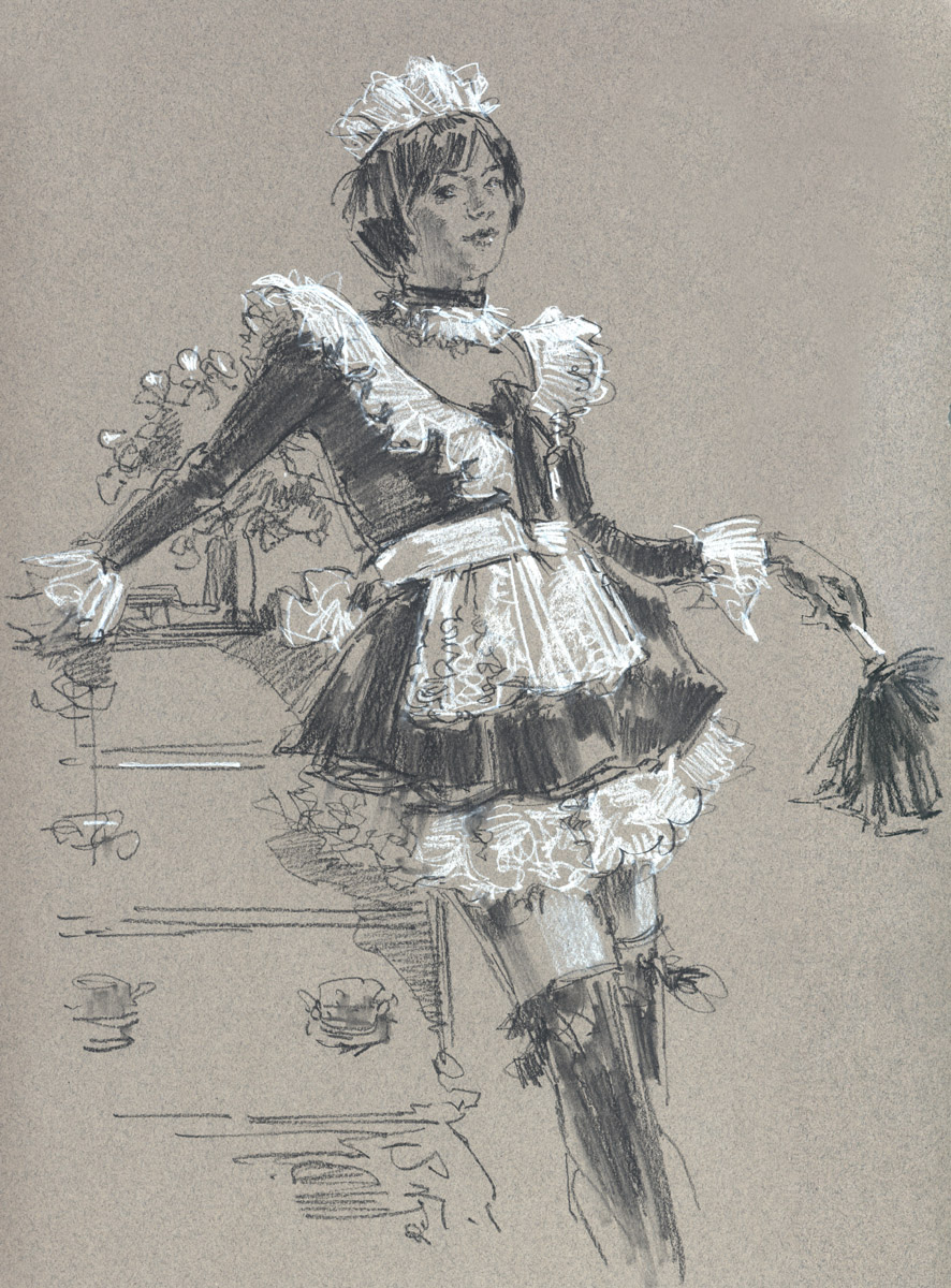 Artboy's Artblog: Maid Service