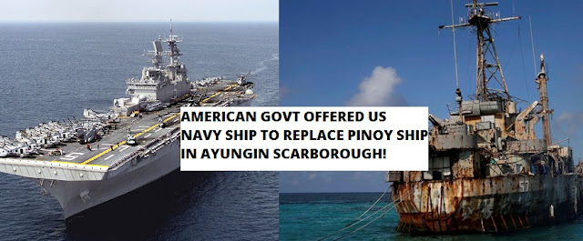 BREAKING NEWS: US GOVT OFFERED WARSHIP TO REPLACE momentarily the RUSTY ...