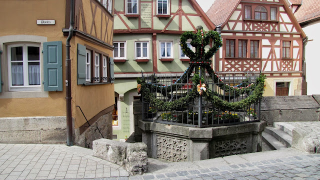 Rothenblog: Das Plönlein in Rothenburg ob der Tauber