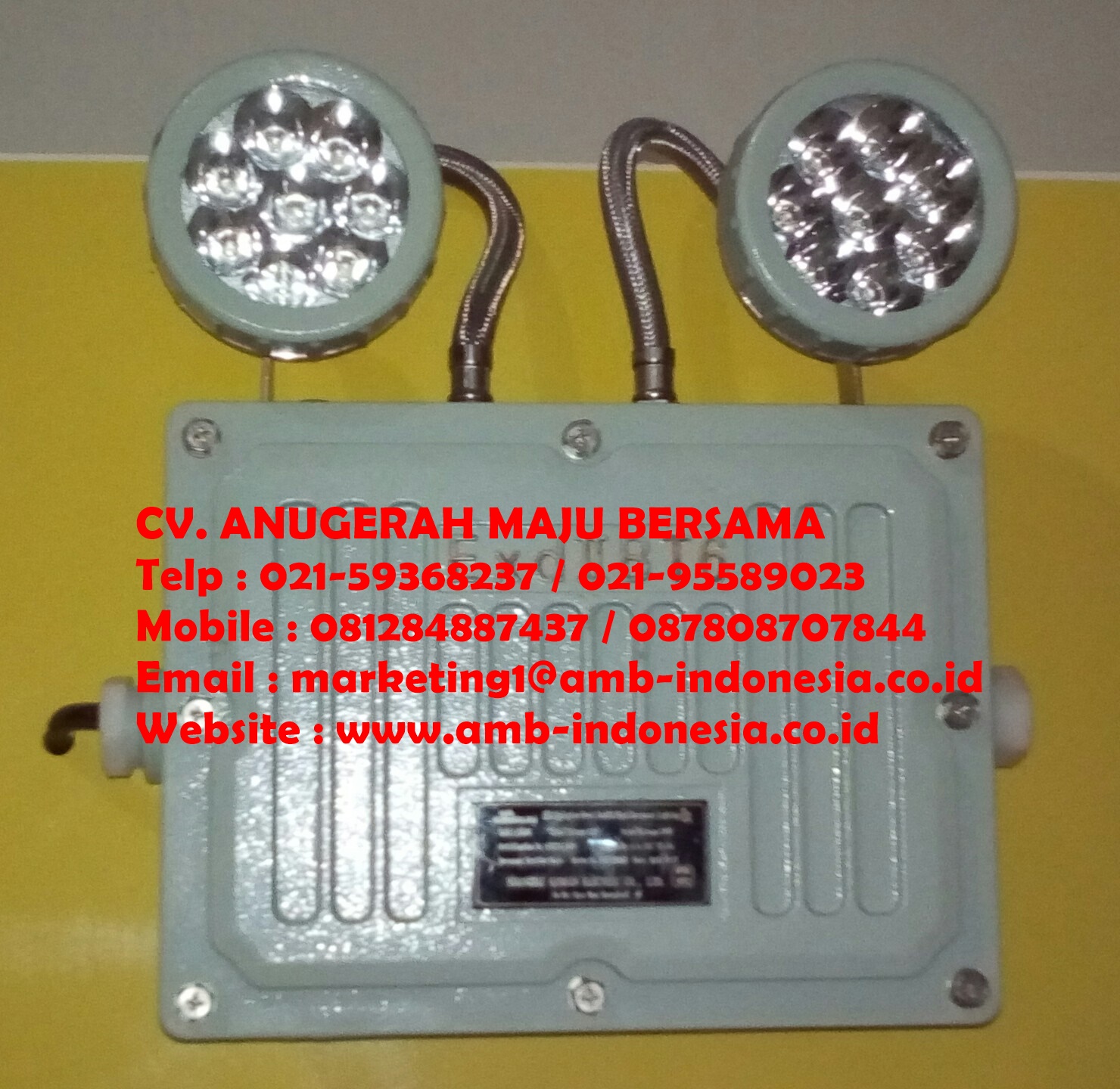 General Explosion Proof: Jual Lampu Led Emergency Mata Kucing Explosion ...