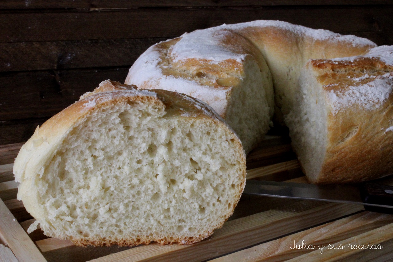 JULIA Y SUS RECETAS: Rosca de pan en pirex