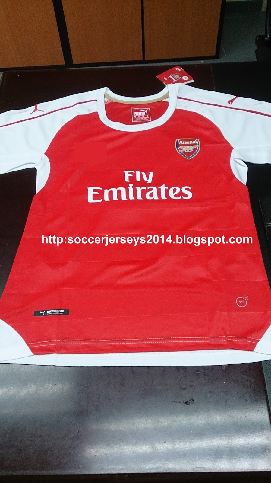 Soccer Jerseys 2014: Arsenal Home Women 2015 - 2016