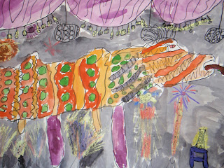 Fayston Elementary Art: Happy Chinese New Year- Year of the Dragon!