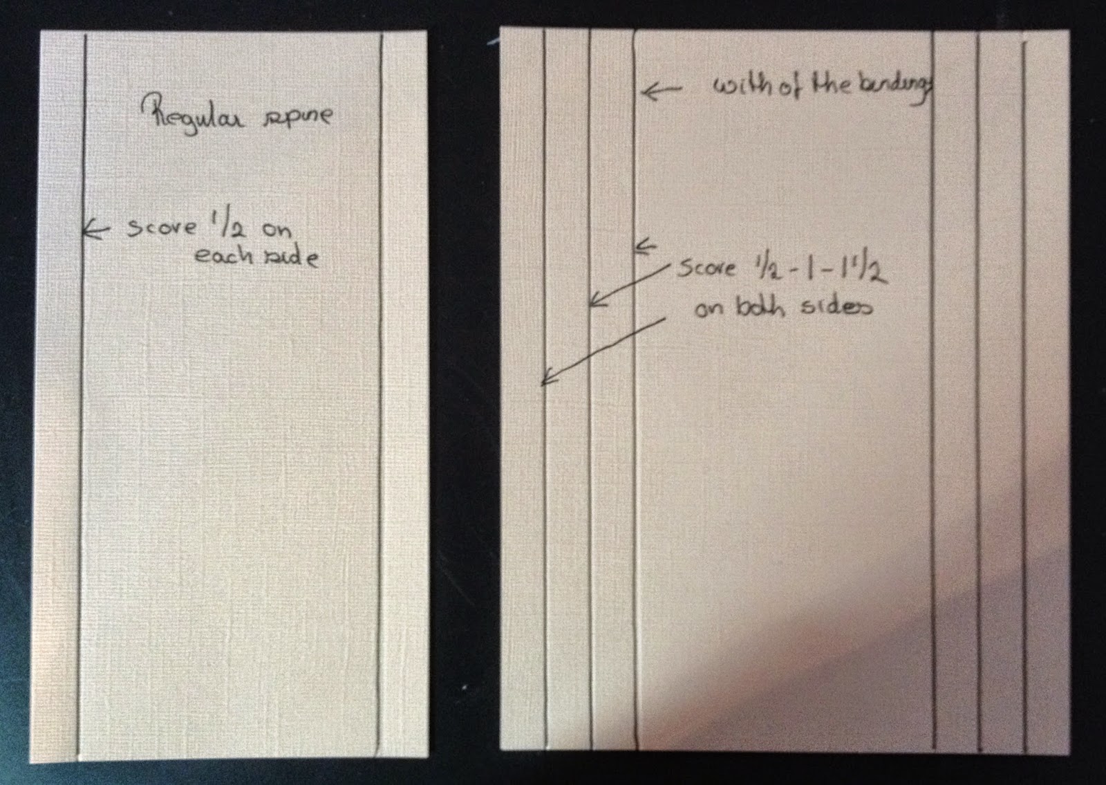 How to make hinges, spines and binding for mini albums and journals ...