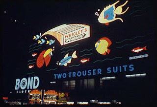 The Bond Clothing Store Signs in Times Square | The Sign and Billboard Blog