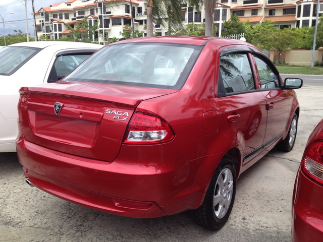 Proton PSB Kota Kinabalu (wan sue): SAGA 1.3 FLX NOW IN RED COLOR