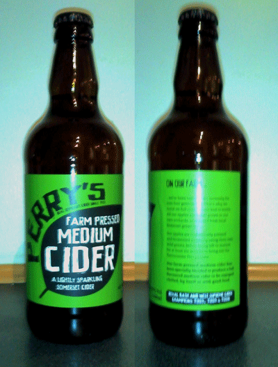 Cider Pages: Perry's Farm Pressed Medium Cider