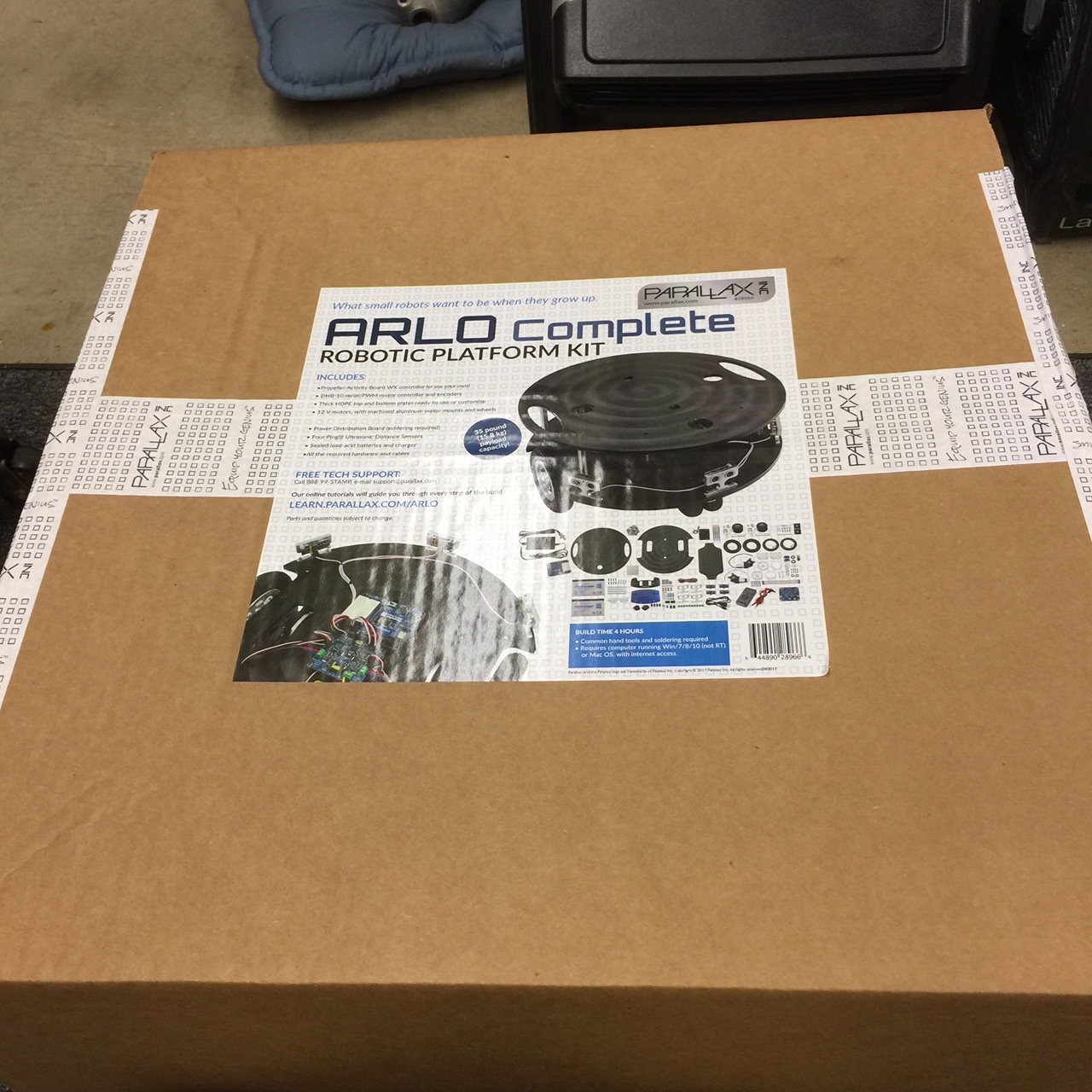 Robotics Under the Stole: Arlo Build!