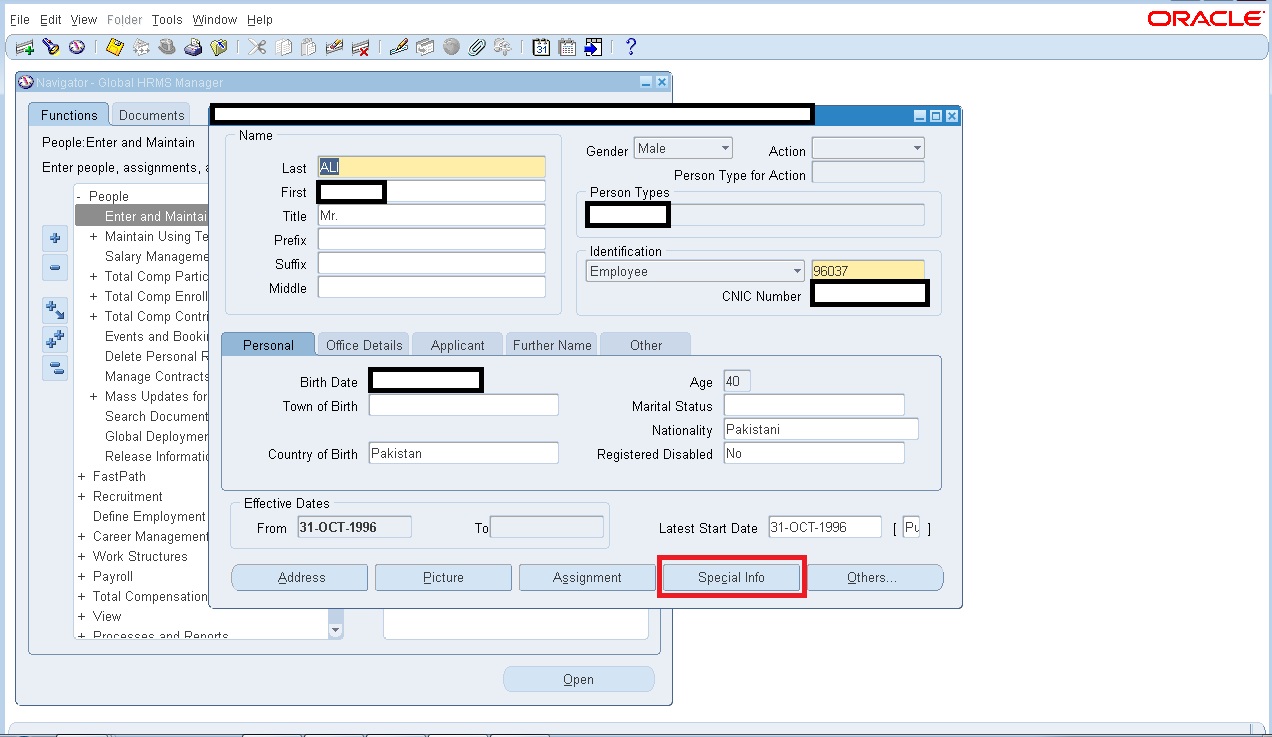 My Oracle World: How to create Special information type (SIT) in Oracle ...