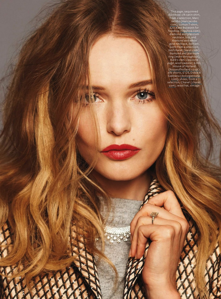 Kate Bosworth Magazine Photoshoot For InStyle UK Magazine September ...