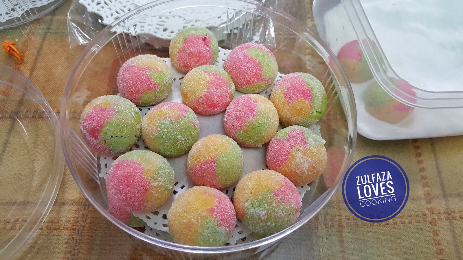 ZULFAZA LOVES COOKING: Biskut arab (biskut suji)