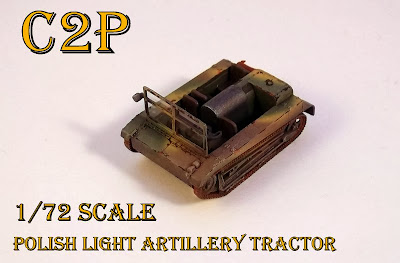Gulumik Military Models: C2P Polish light artillery tractor 1/72 First ...