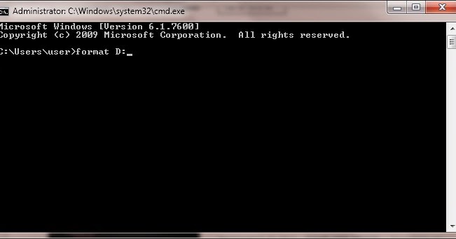 HOW TO GUIDE FORMAT PENDRIVE USING CMD - Tech Info Free