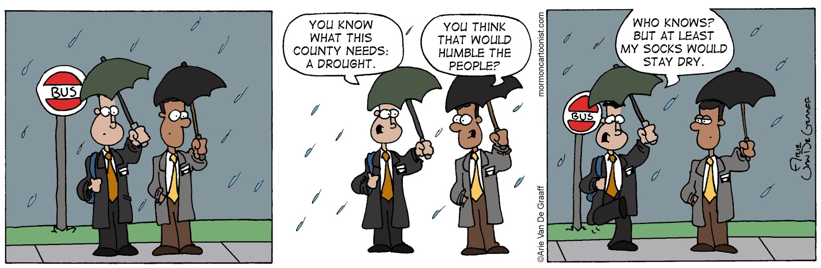 Ward Cartoonist: Rain