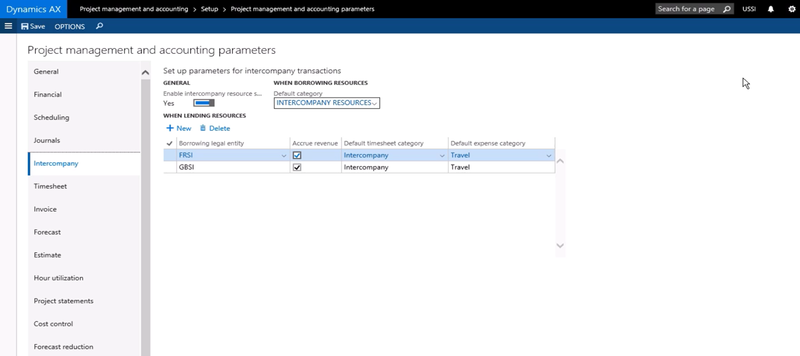 Intercompany Transaction in Project Management & Accounting - MS ...