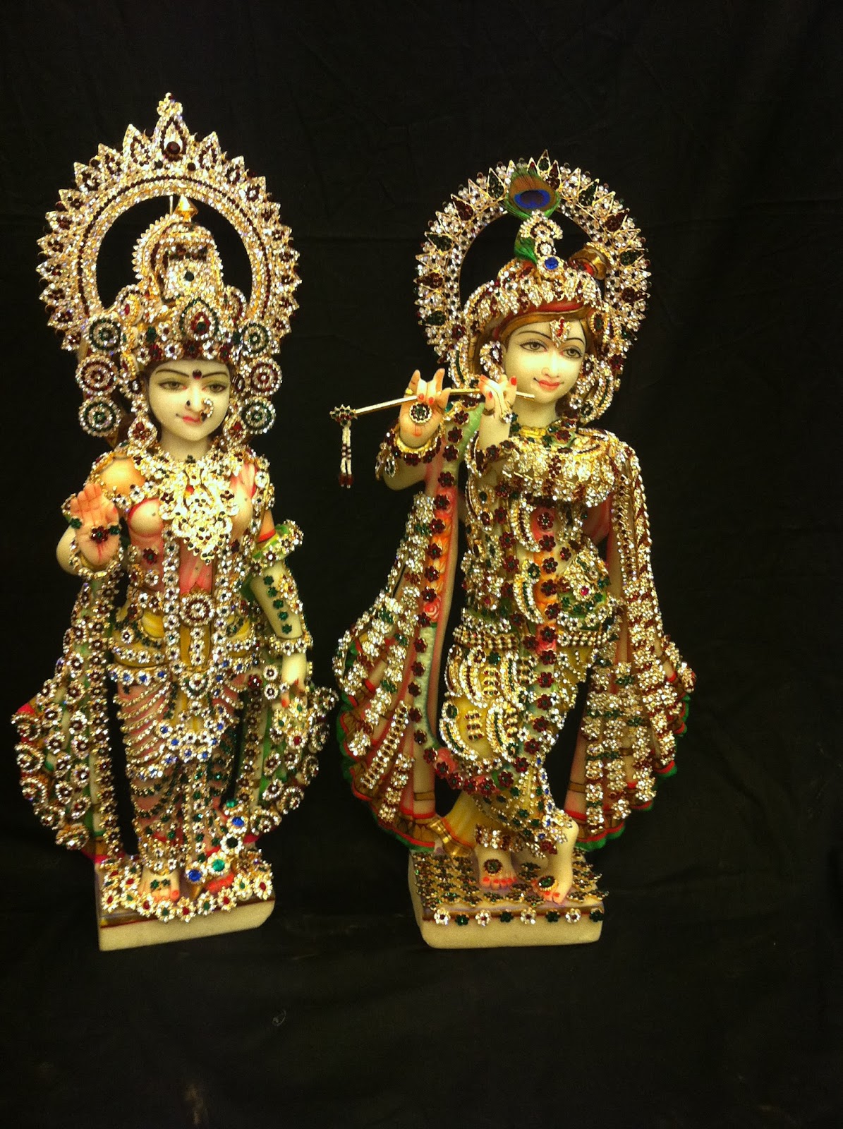 SHRINGAR COSTUMES: LORD KRISHNA IDOL /KRISHNA IDOL /DECORATED KRISHNA ...