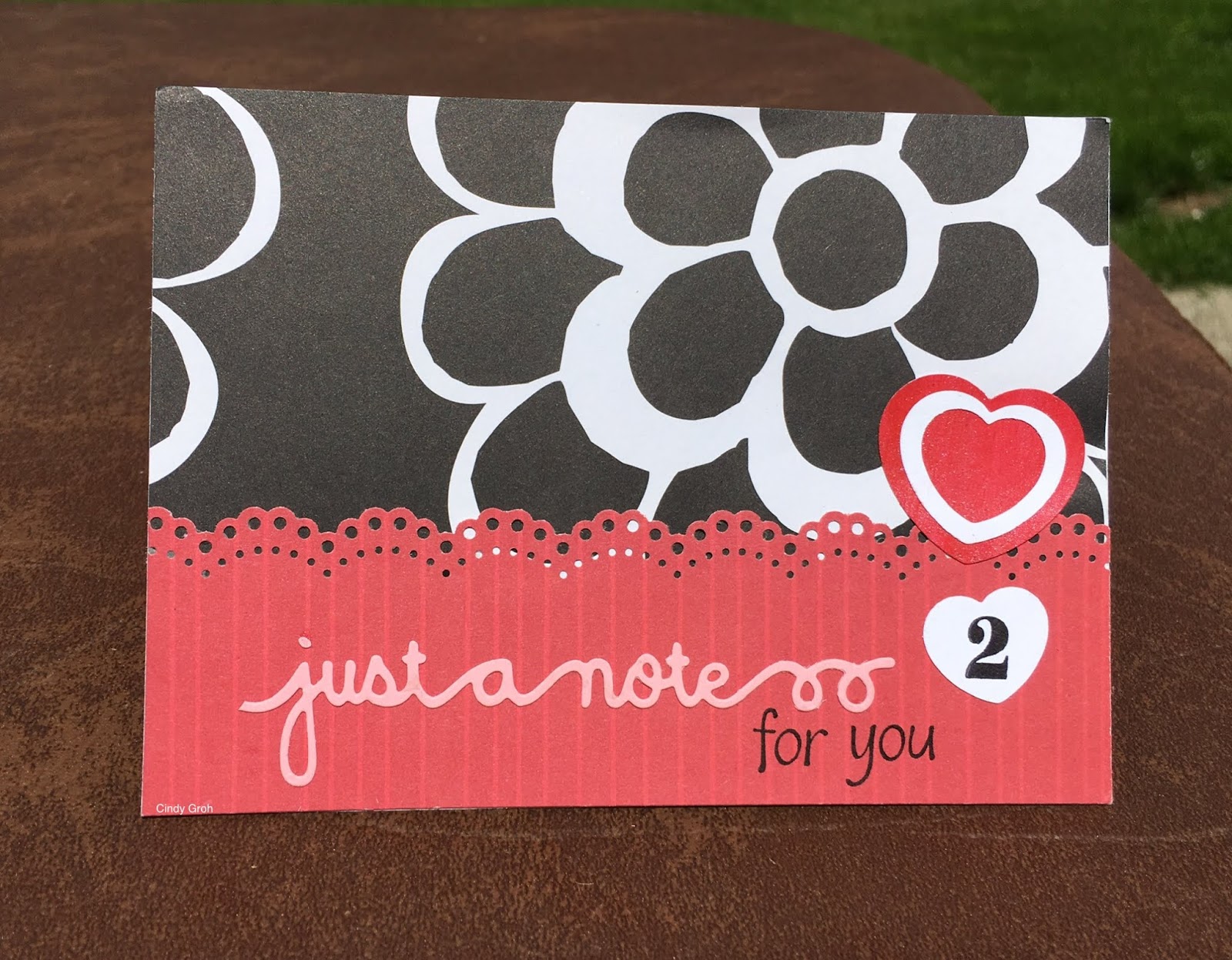 Cre8iveCindy: A Note for You Both Card