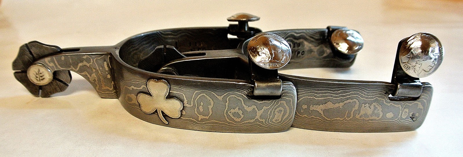 Chad's stuff: Damascus spurs