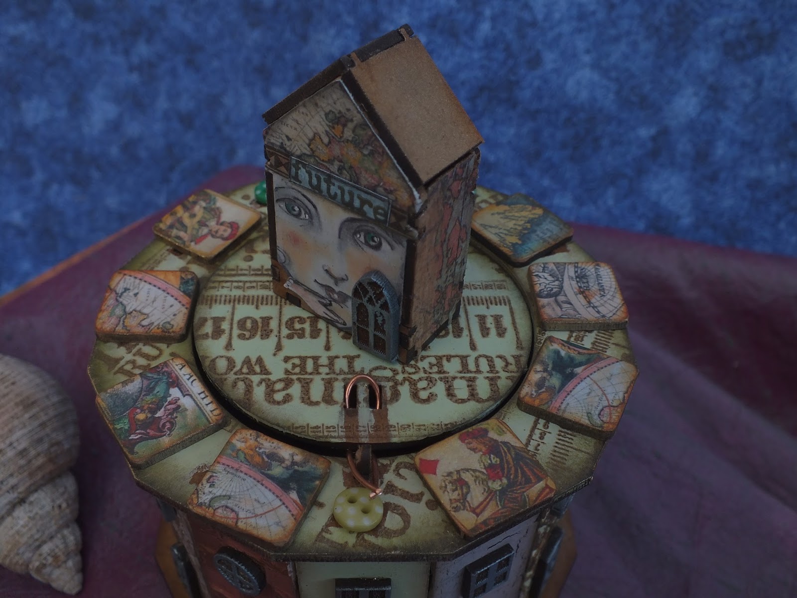 Calico Craft Parts: The Street Where You Live - Victorian Box - Julie Ann