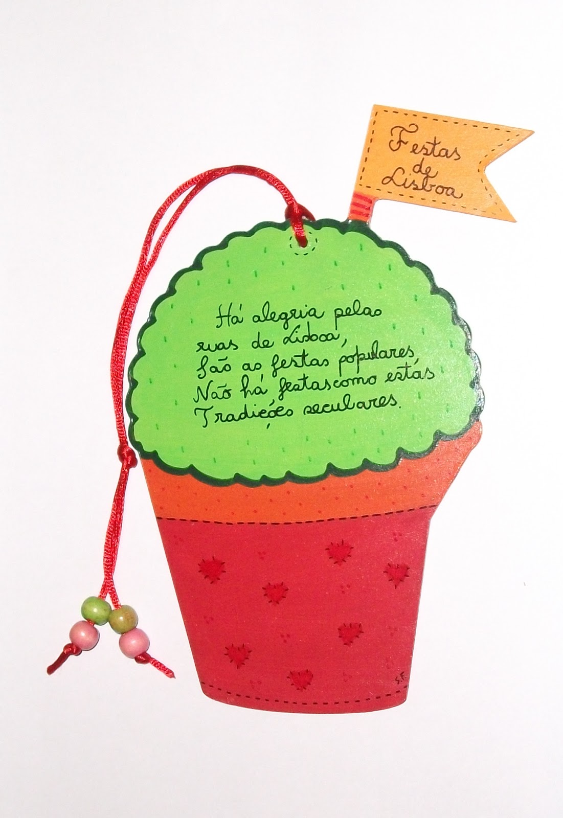 Pintadelas Artesanato: Festas de Lisboa - Manjerico