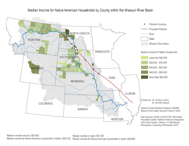 The Way of Water: Income Maps of the Native Americans Living in the ...