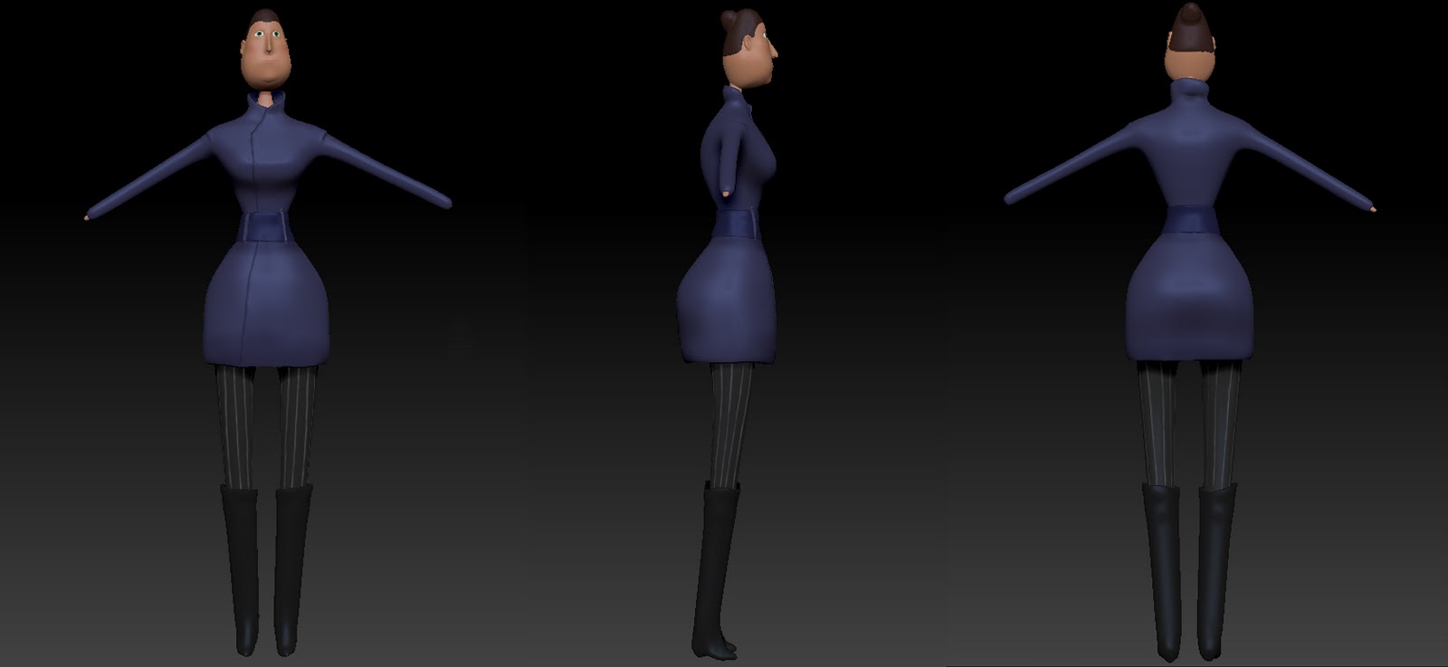 jake walter - CG artist | animator: Despicable Me female character ...