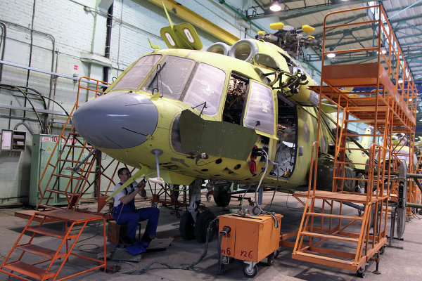 Mil Mi-17 Helicopter Production Facility of Kazan Helicopter | Global ...