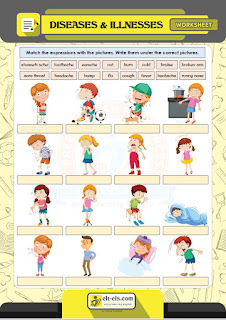 Worksheet. Diseases and illnesses | www.elt-els.com