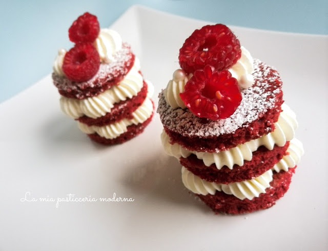 La mia pasticceria moderna: San Valentino, con Mini red velvet