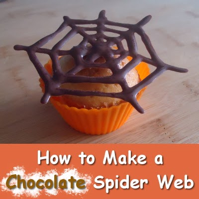 How to Make a Chocolate Spiders Web