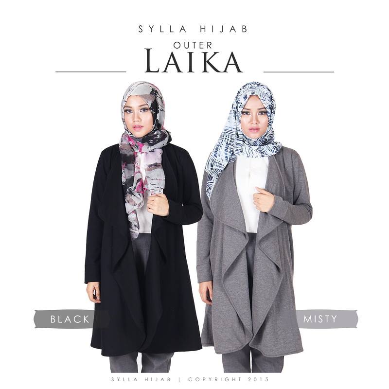 Perlengkapan Muslimah: Outer Muslimah Laika by Sylla Hijab