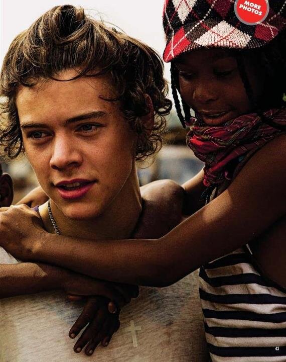 One Direction (Directioners): Red Nose Day One Direction En Ghana (África)