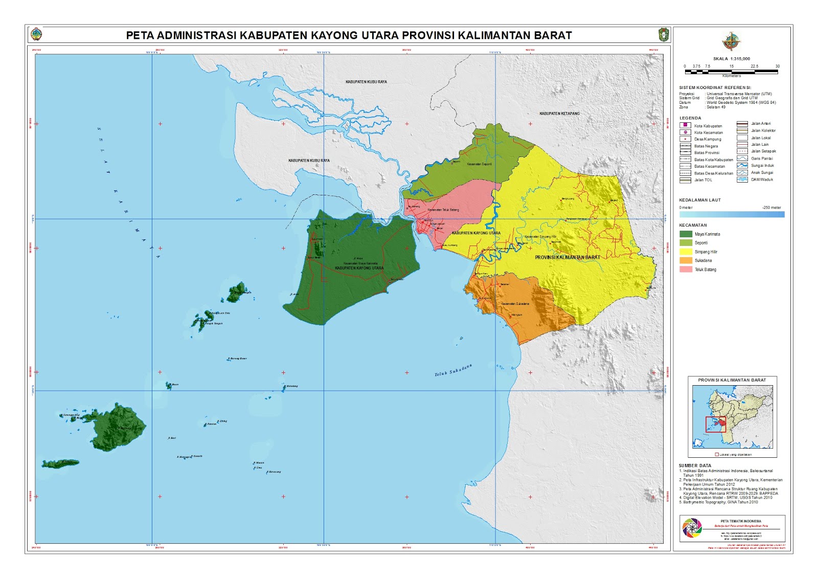 Transportasi Lokal Paket Wisata di Sukadana - Kayong Utara Kalimantan Barat