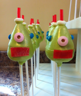 eat your sweets: Robot Pops for a Special Birthday Boy!