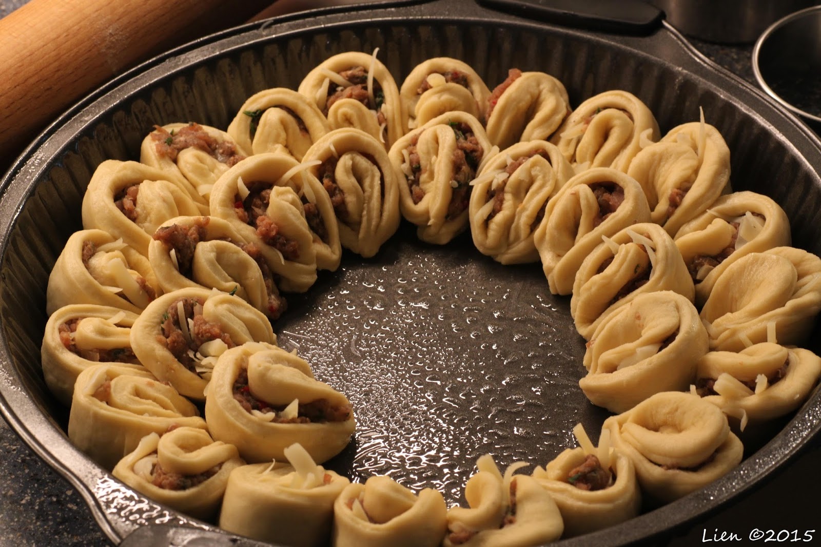 Notitie van Lien: November flower baking with the Bread Baking Babes