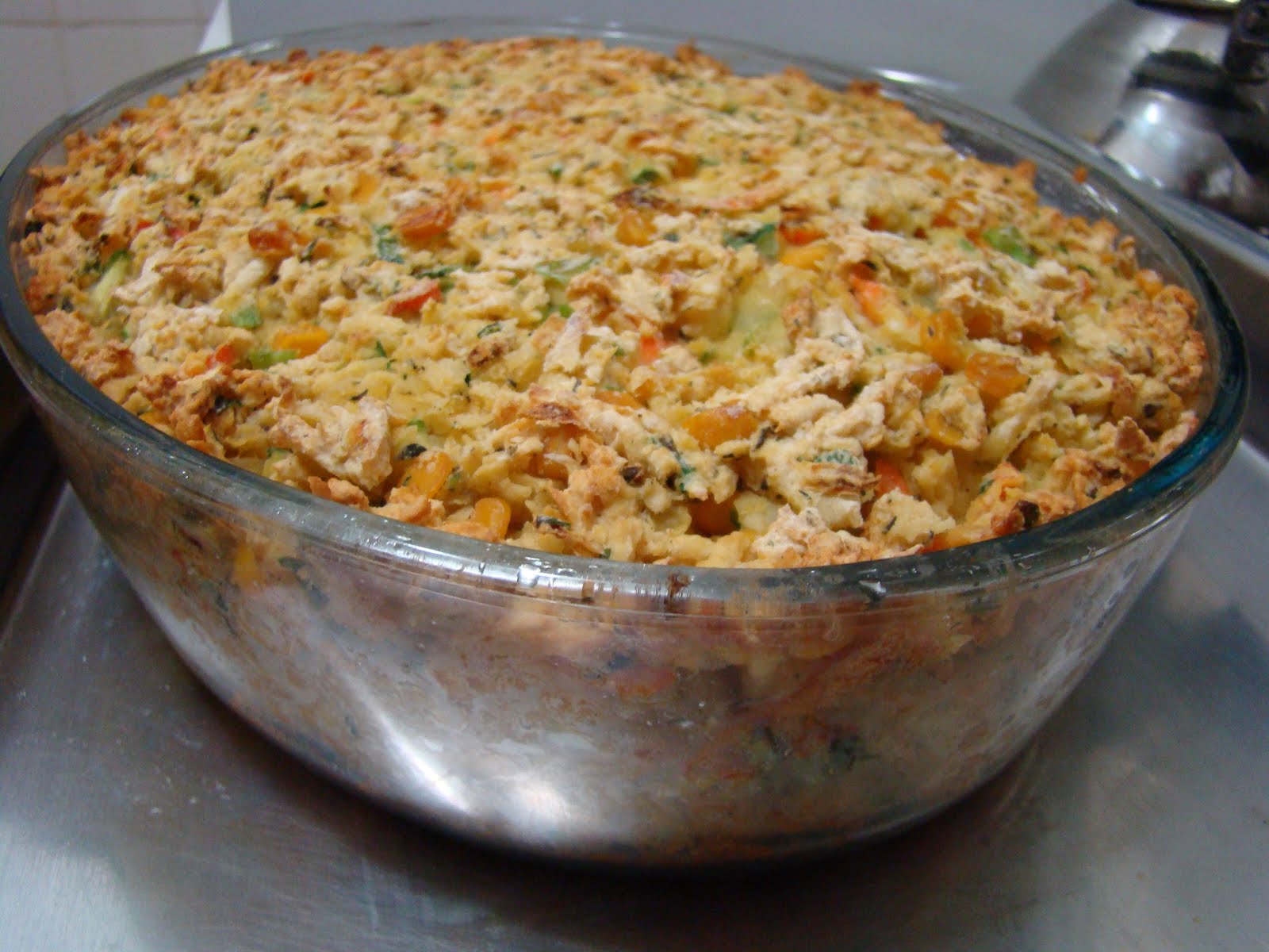 Receitas Virtuosas: Torta de Mandioca Ralada