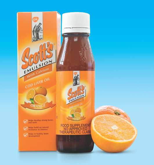 Scott's emulsion cod liver oil | Kikay Machine