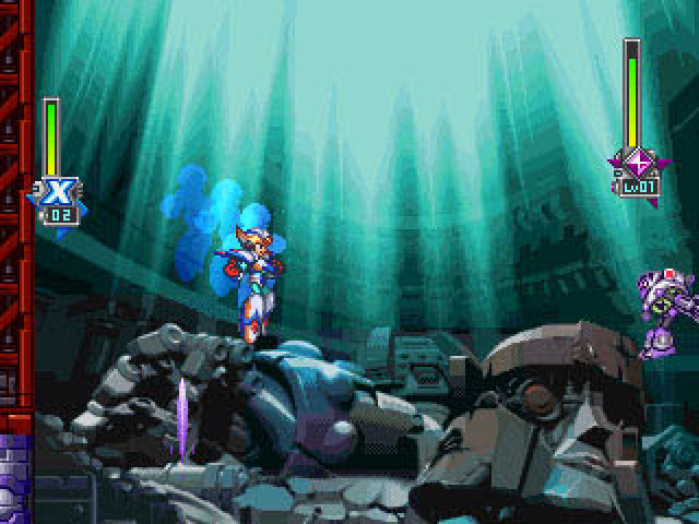 ROCKMAN X6 BOSS/SUB BOSS 09.無限水蚤(Infinity Mijinion) - RMMH洛克人回憶之館