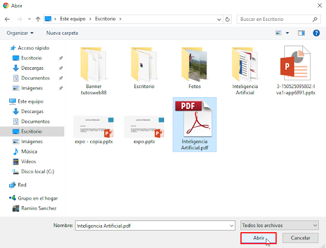 Convertir archivos PDF a WORD, PPT, EXCEL sin programas