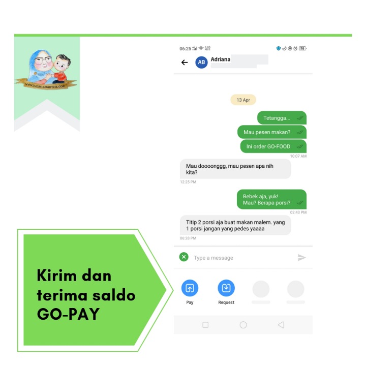 Makin Gampang Chat ke Sesama User dan Patungan di GOJEK | Helenamantra