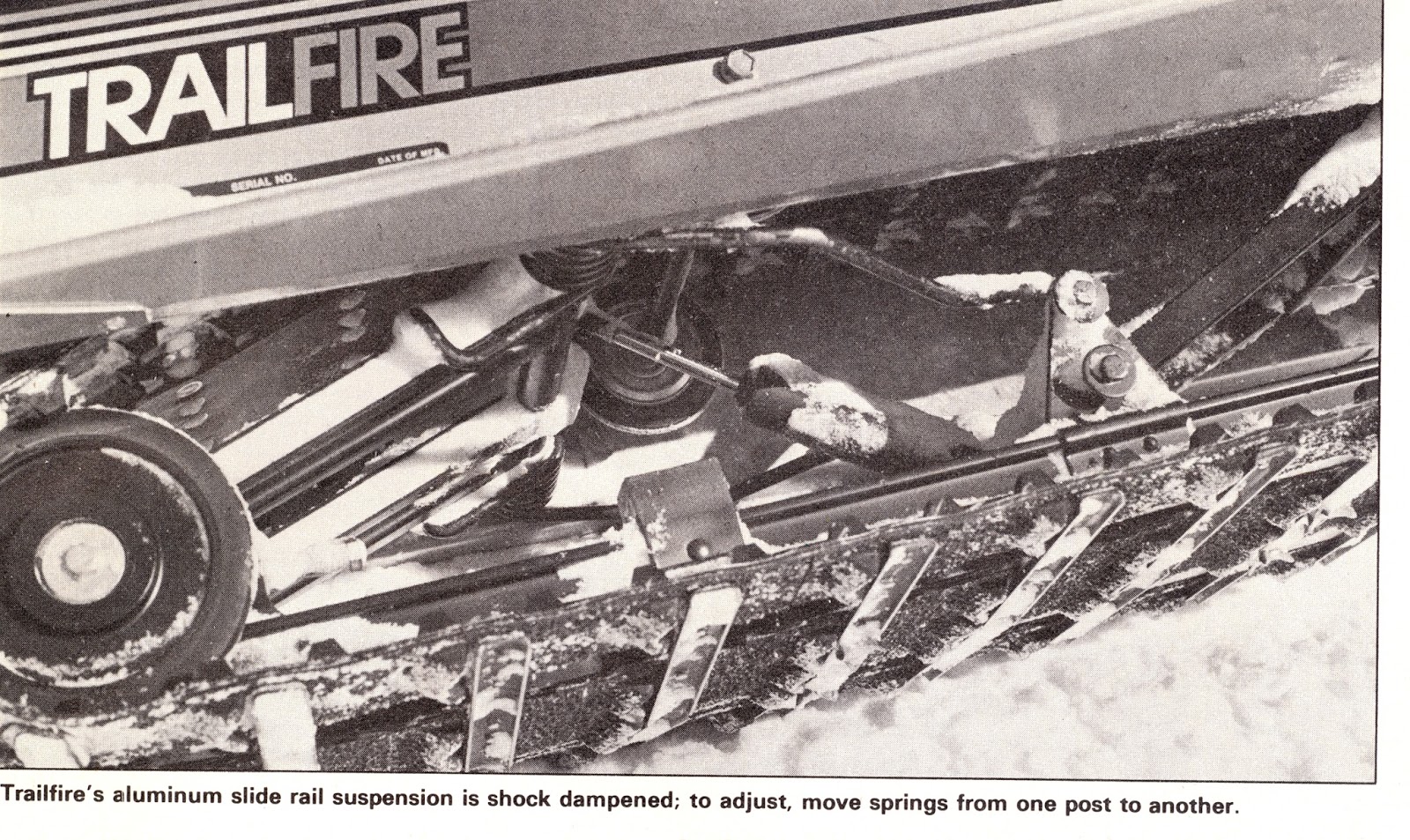 CLASSIC SNOWMOBILES OF THE PAST: 1980 JOHN DEERE TRAILFIRE SUSPENSION