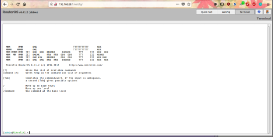 RouterOS command line interface (CLI) - Ruang Config