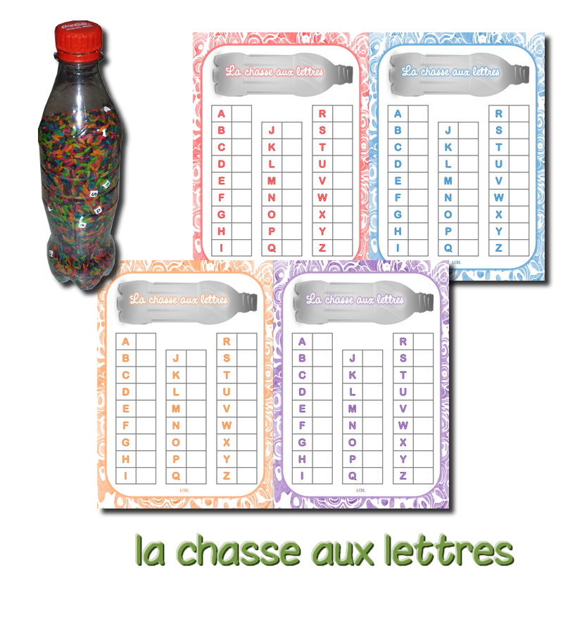 La maternelle de Laurène: La chasse aux lettres