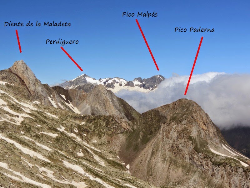 Montaña y Cicloturismo: PICO ANETO ( 3404 metros ) desde la Besurta