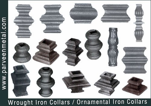 Wrought iron components and ornamental iron hardware for gates parts ...