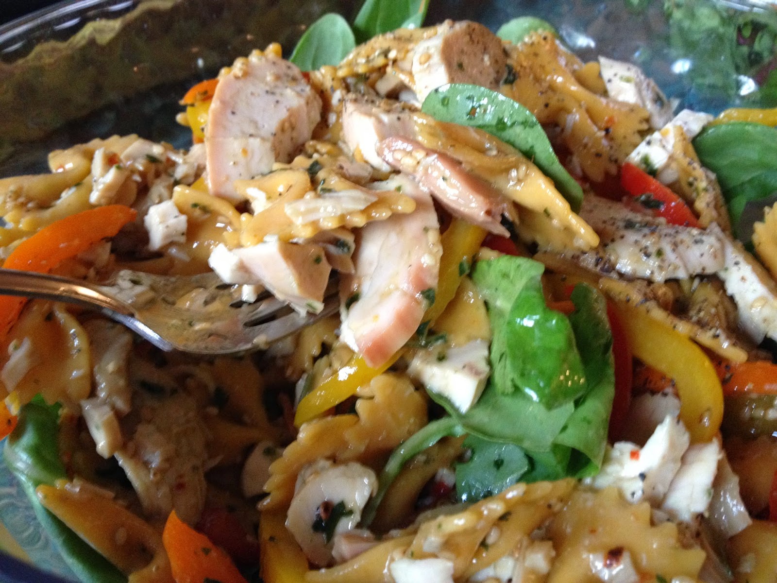 Flannery Kitchen: Asian Chicken Pasta Salad