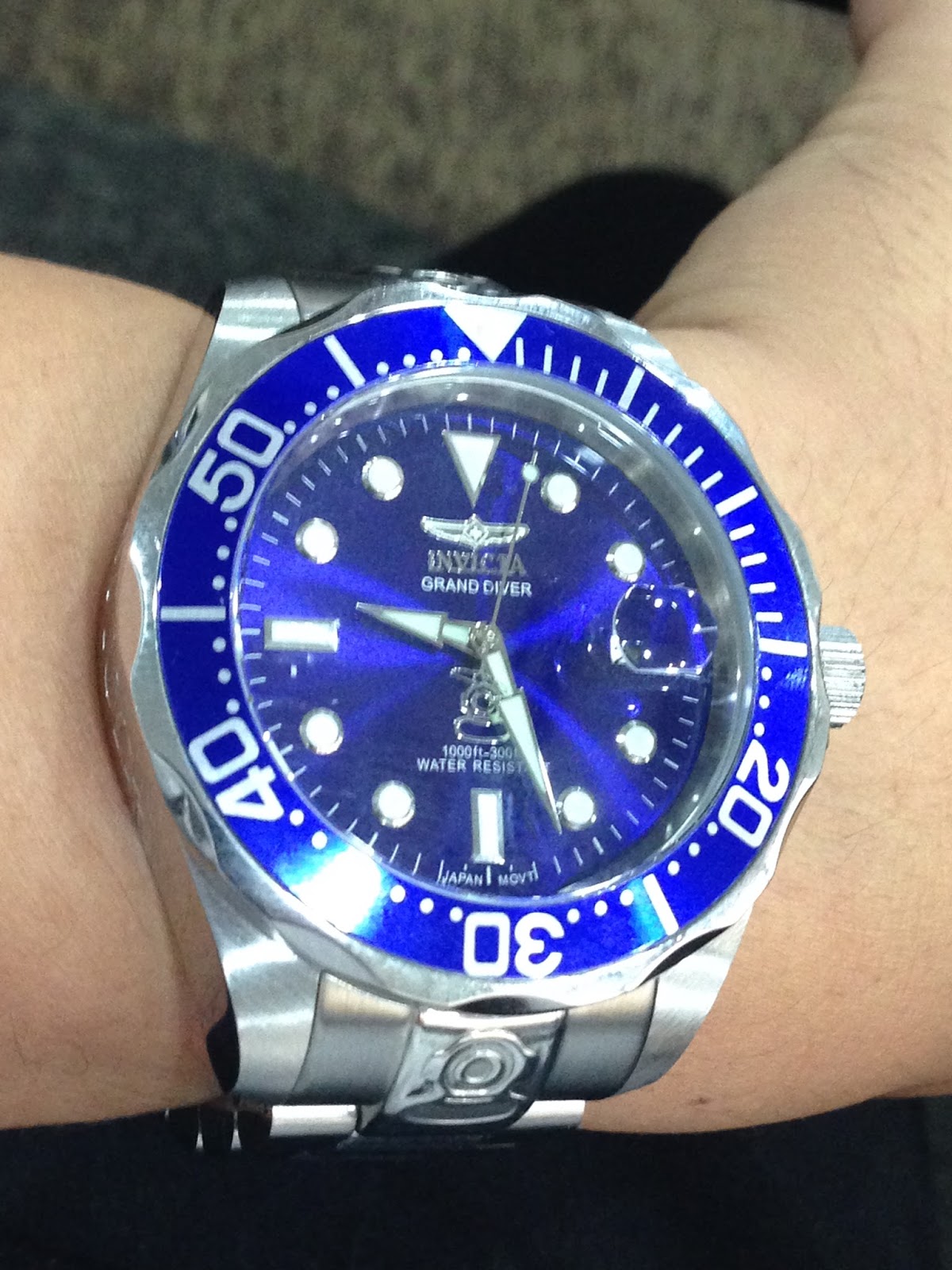 My Western Watch Collection: Invicta 3045 Grand Diver Watch – A High ...