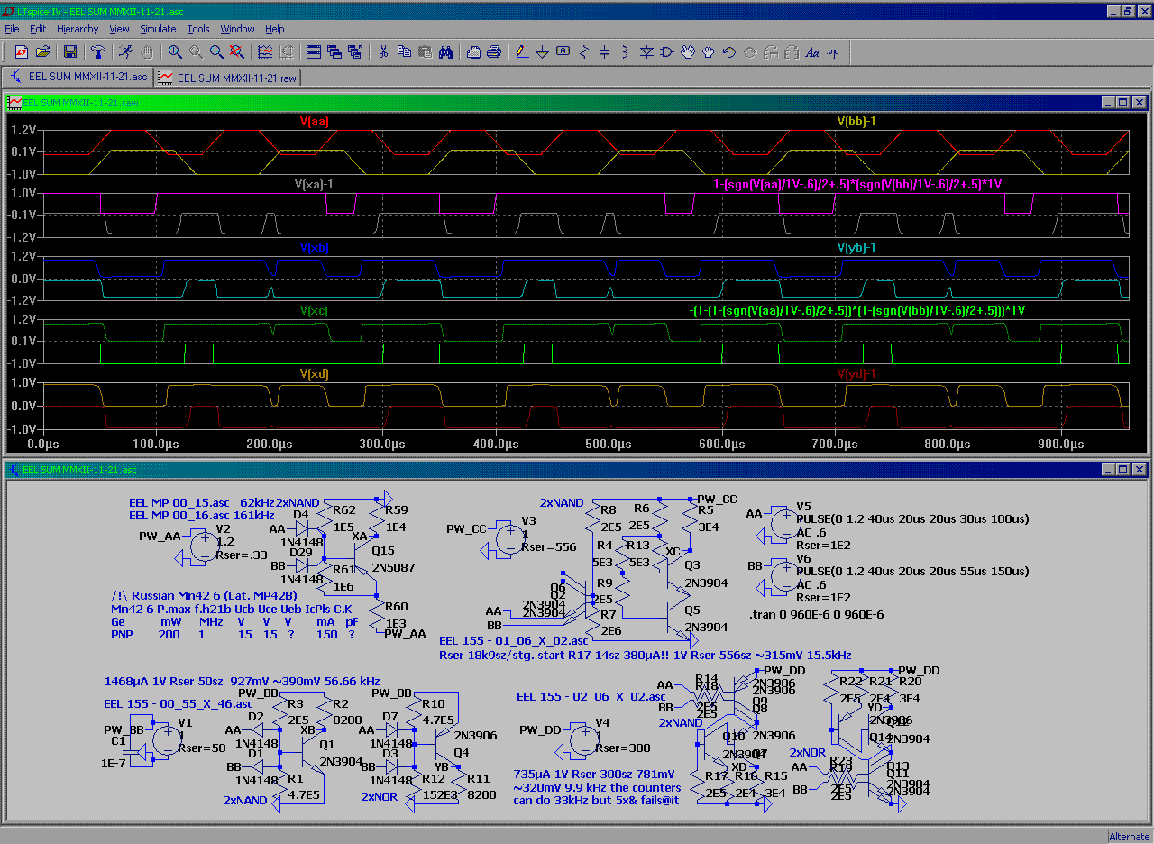 Chips & Tech.: 1.2V Discrete Logic Lab