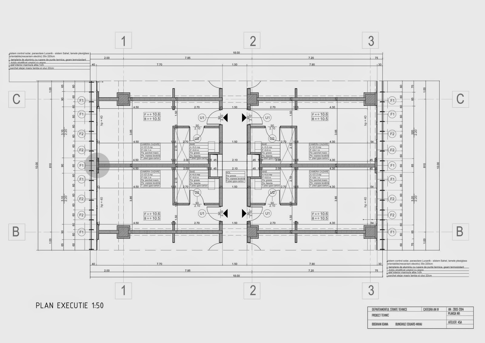 PORTOFOLIU: Proiect Tehnic-insorire si iluminare Hotel Piata Victoriei