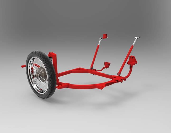 Desain Chasis Sespan motor | Otomotif Langka - Otomotif Langka